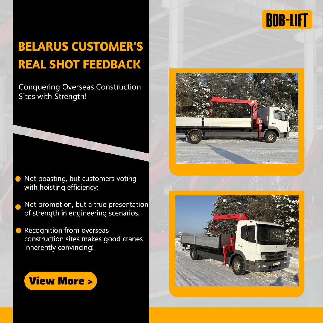 BOB-LIFT Knuckle Boom Crane Field Test Report for Belarus Conditions ...